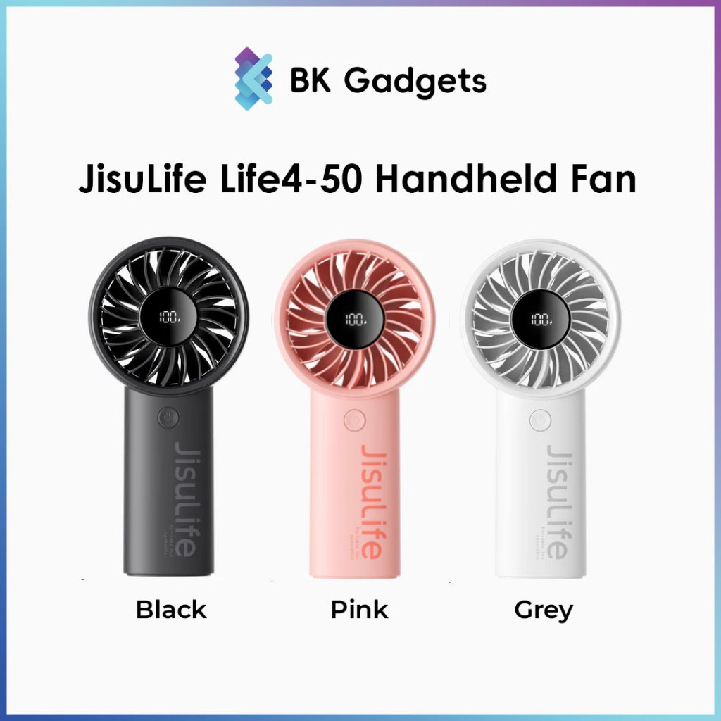 JisuLife Handheld Fan LIFE4-50 5000mAh | Shopee Malaysia