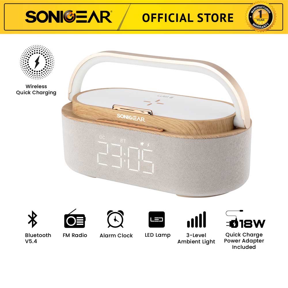 SonicGear Pandora Luma 6 Rechargeable Bluetooth 5.4 Portable Speaker ...