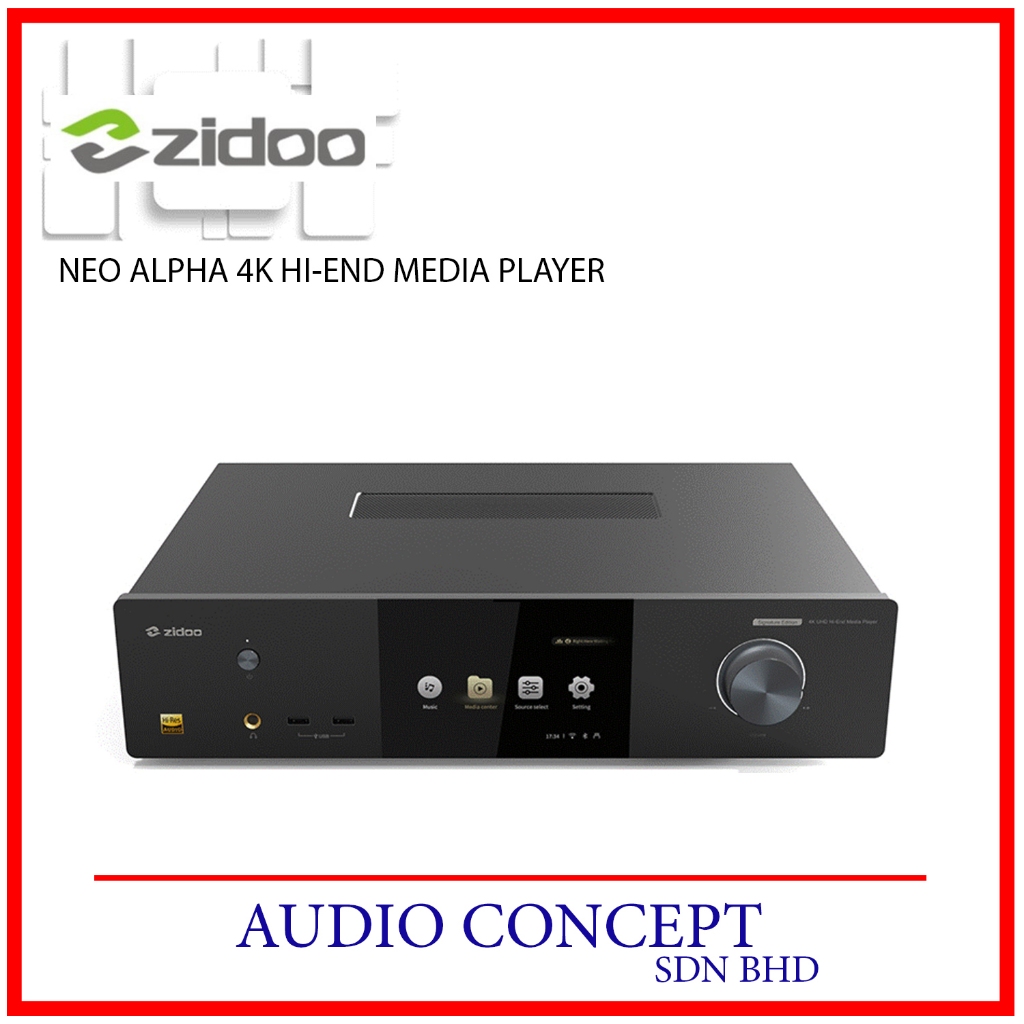 Zidoo Neo Alpha 4K Hi-End Media Player | Shopee Malaysia