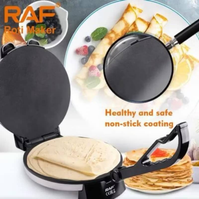 1500W Electric Paratha Chapati Roti Maker Flat Bread Pizza Kitchen ...