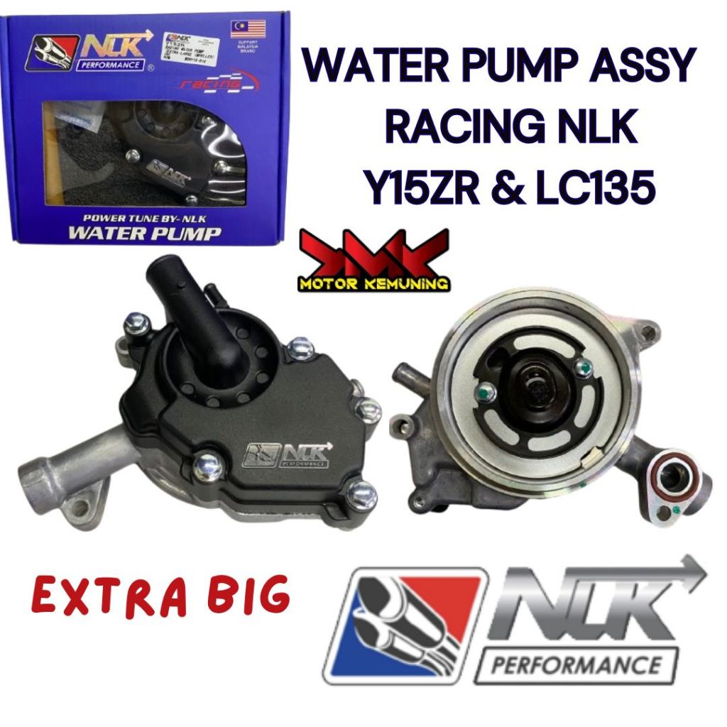 WATER PUMP ASSY Y15ZR LC135 RACING NLK EXTRA BIG Y15 LC135 LCV8 | Shopee Malaysia