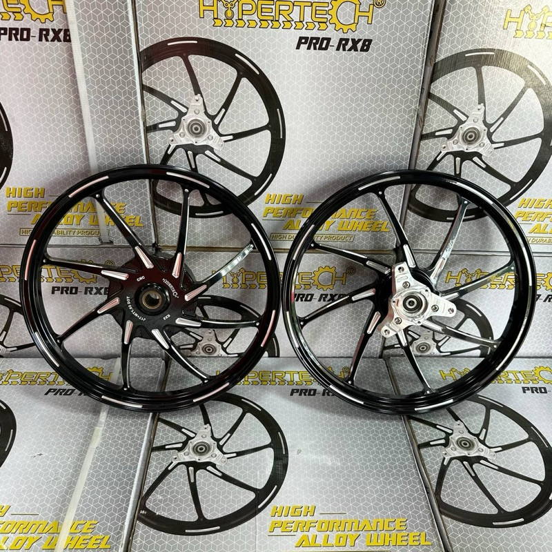 RIM NVX V1/V2 PRO RX8 HITAM HYPERTECH ORIGINAL | Shopee Malaysia