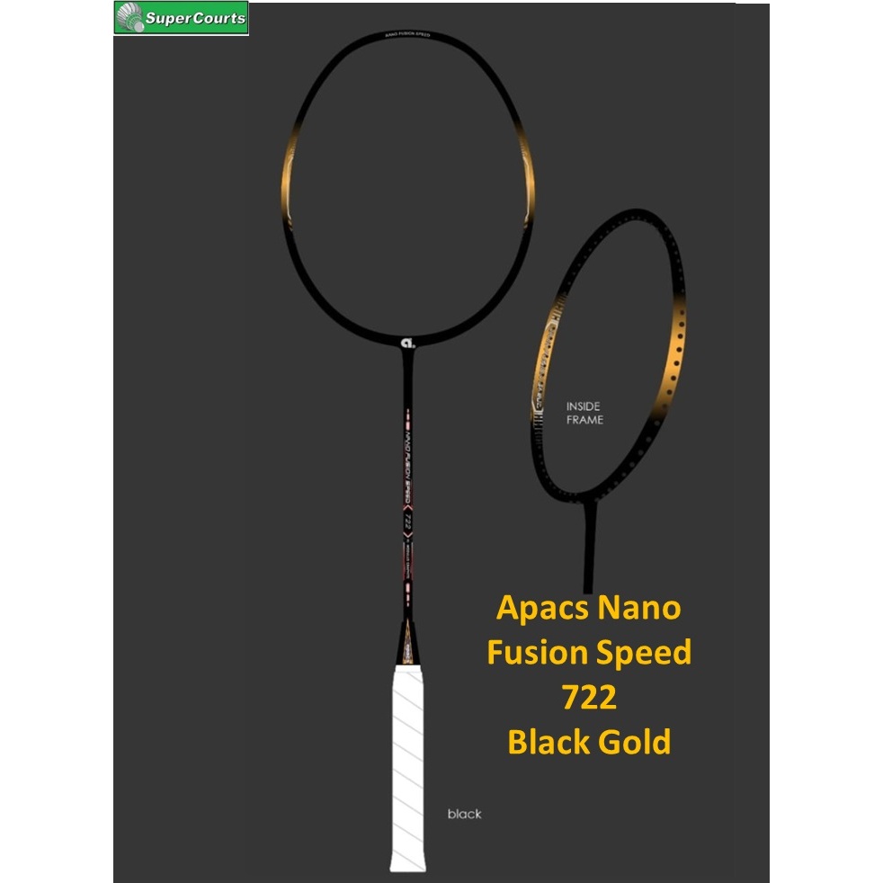 【ORIGINAL】 Apacs Nano Fusion Speed 722 (FREE INSTALL STRING 4-knot ...