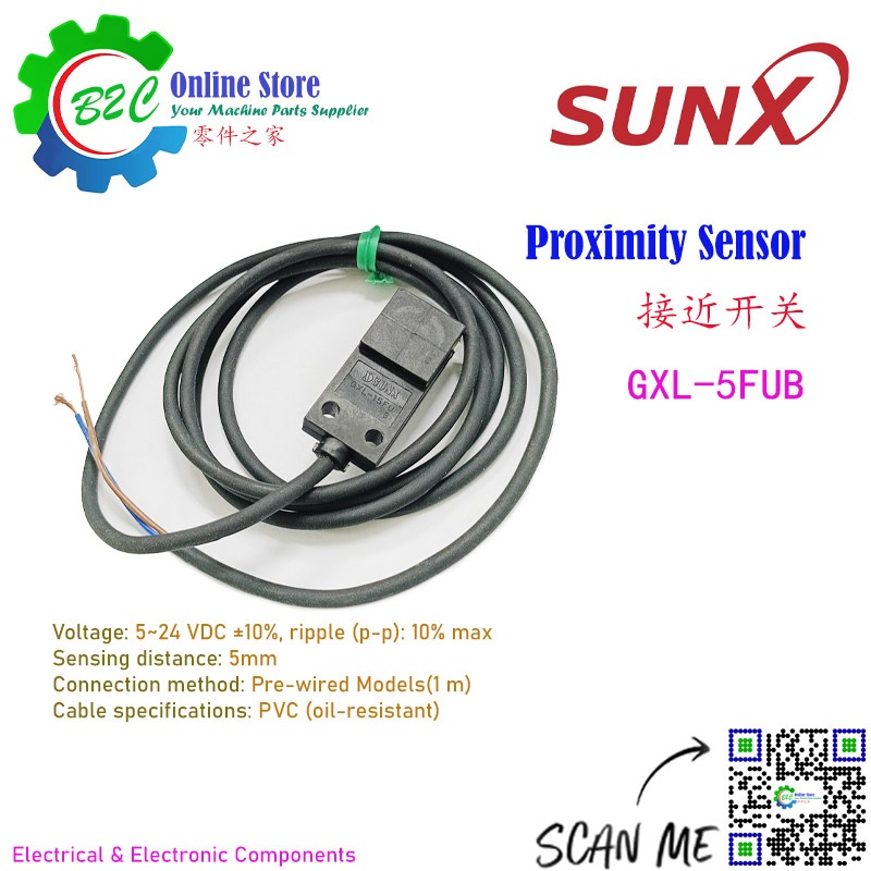 SUNX GXL-15FUB Proximity Sensor Industrial Automation NPN Switch Sensor ...
