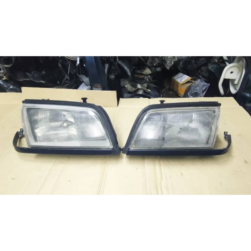 Mercedes w202 headlamp Mercedes w202 lampu besar Mercedes w202 front ...
