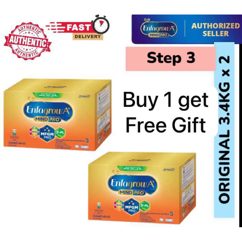 Enfagrow Step 3 A+ MindPro (6.8kg & 10.2kg) | Shopee Malaysia