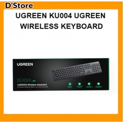 UGREEN KU004 UGREEN WIRELESS KEYBOARD | Shopee Malaysia