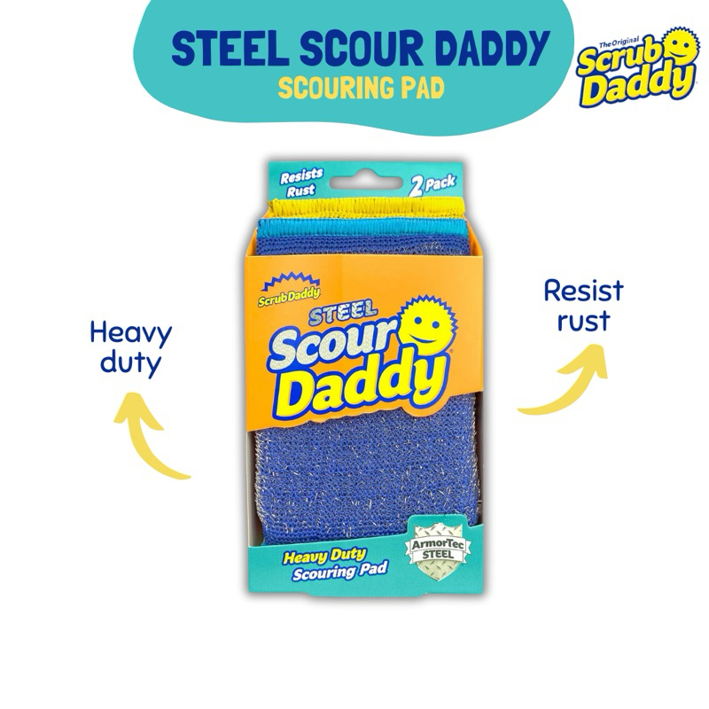 [Scrub Daddy MY] Steel Scour Daddy by Scrub Daddy Heavy Duty Scrubber ...