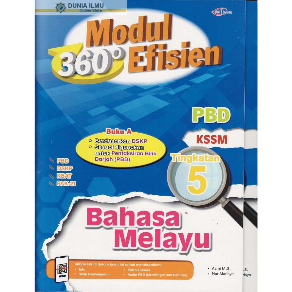 BUKU LATIHAN : MODUL 360 EFISIEN SISTEM BAHASA MELAYU BUKU A & BUKU B ...