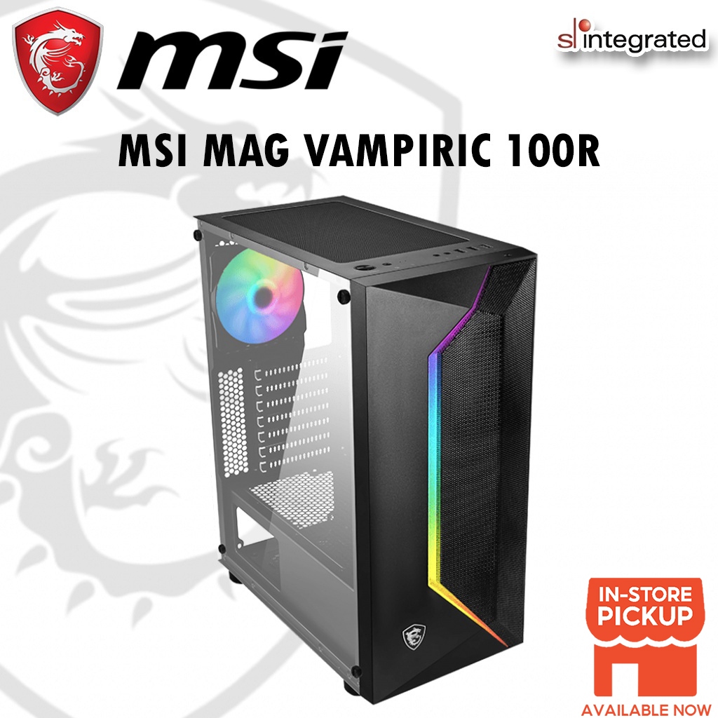 MSI MAG VAMPIRIC 100R ATX Gaming Casing | Shopee Malaysia