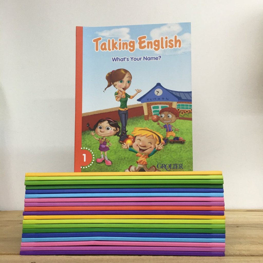 Grolier Talking English Set of 20 books (Preloved) | Shopee Malaysia
