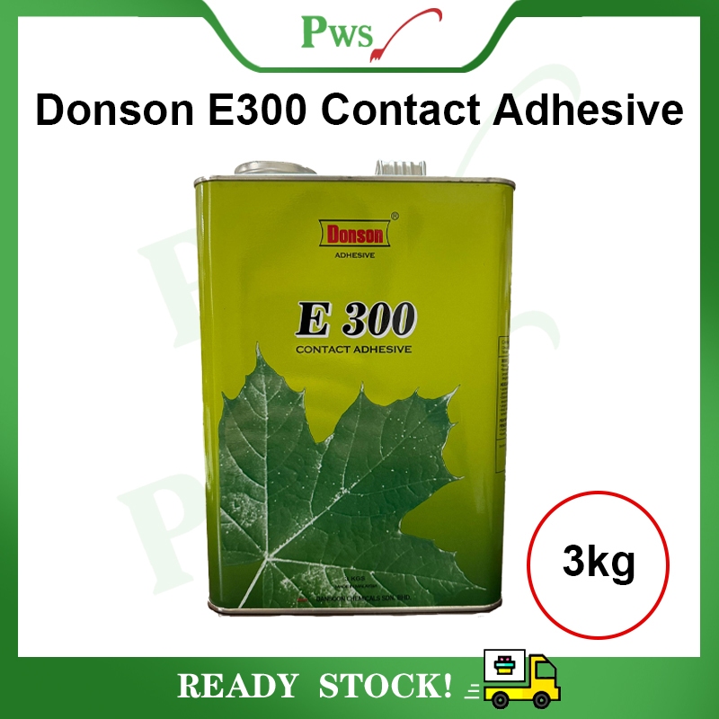 DONSON GLUE E300 Contact Adhesive - 3KG Kuat Melekat - Ready Stock ...