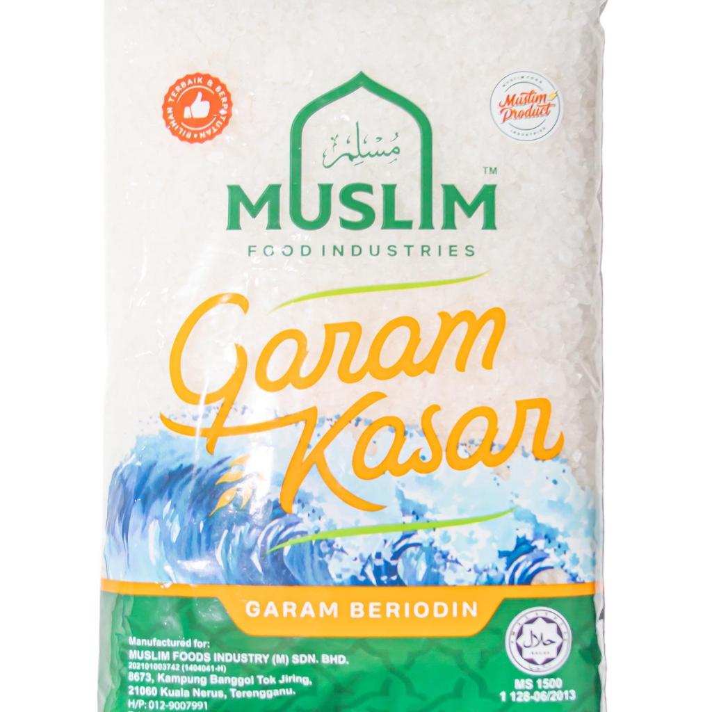 Muslim Garam Kasar 600G | Shopee Malaysia