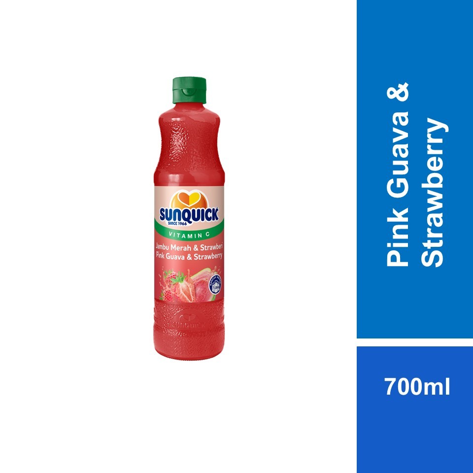 Sunquick Concentrate Pink Guava & Strawberry (700ml) | Shopee Malaysia