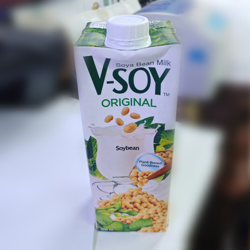【Clearance】V-Soy Original Soya Bean Milk - 1L (000303) (14-02-2025 ...