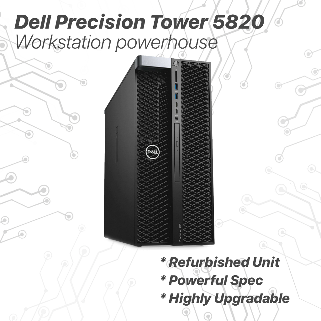 Dell Precision Tower 5820 Workstation PC - Hackintosh option also ...