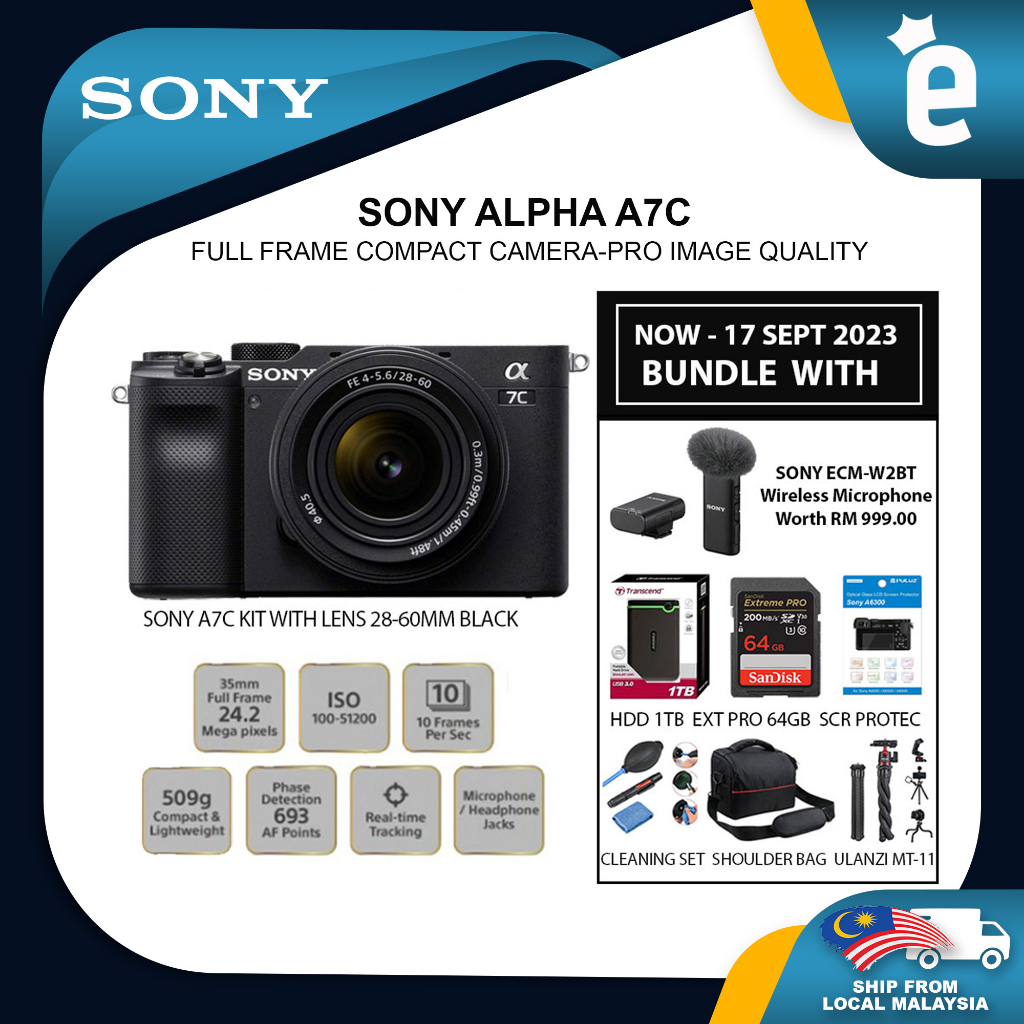 Sony Alpha A7C/A7 C Body & Kit Full frame Compact camera-Pro image ... Sony Alpha A7C/A7 C Body & Kit Full frame Compact camera-Pro image ...