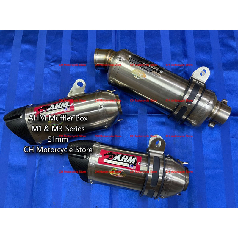AHM Muffler Box M1 M3 SP SPR SZR 51mm Tabung | Shopee Malaysia