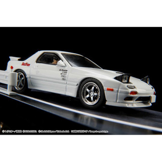 HOBBY JAPAN 1:64 Initial D Mazda RX7 FC3S Red Suns Ryosuke Takahashi ...