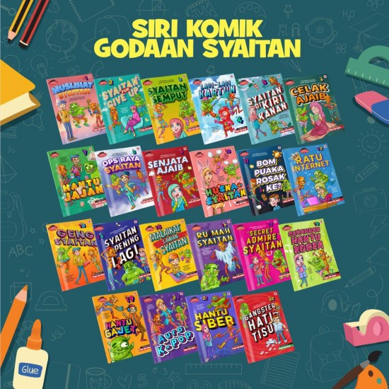 PAKEJ KEBABOM (KOMIK SYAITAN BESTSELLER) | Shopee Malaysia