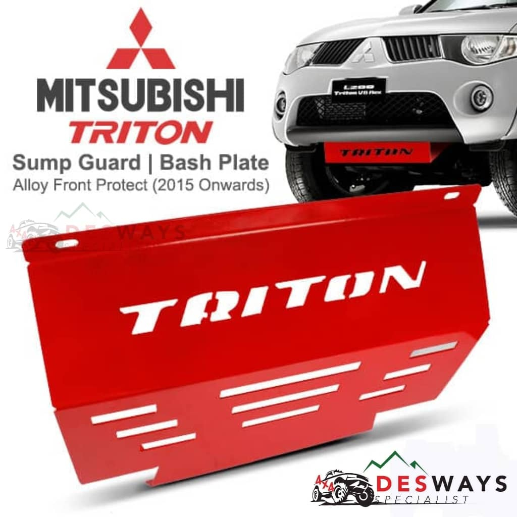 Mitsubishi Triton Steel Engine Protector Cover | Shopee Malaysia