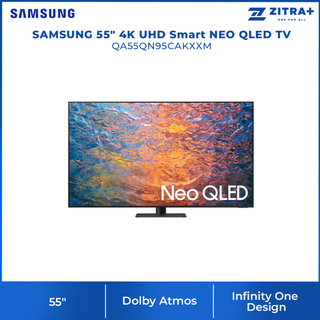 SAMSUNG 55" 4K UHD Smart NEO QLED TV QA55QN95CAKXXM | Quantum Matrix ...