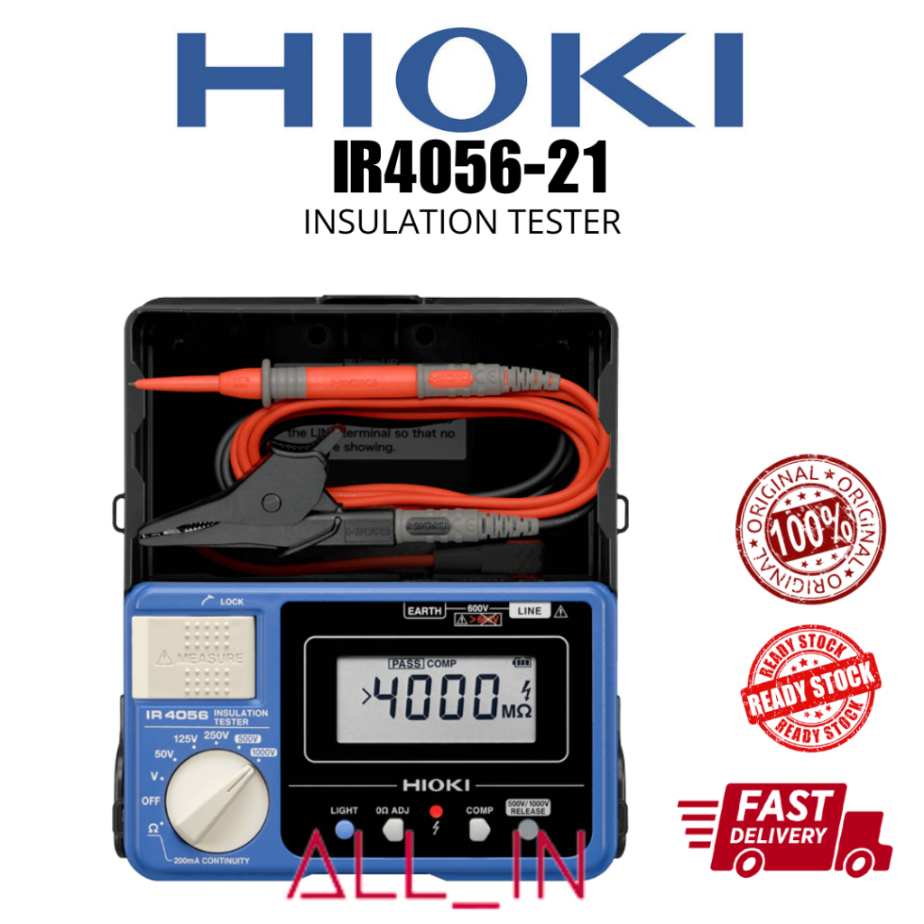 HIOKI IR4056-21 Insulation Tester - - | Shopee Malaysia