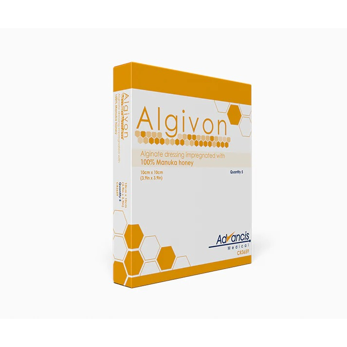HG ALGIVON - ALGINATE DRESSING IMPREGNATED WITH 100% MANUKA HONEY ...