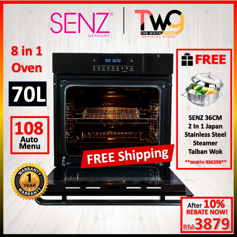 [FREE SHIPPING + GIFT] SENZ 108 Auto Menu 70L All in 1 FlexiSteam Pro ...