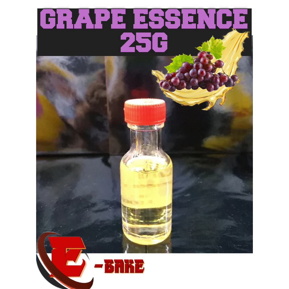 (GRAPE ESSENCE) 25G REPACK | PERASA ANGGUR | HALAL | Shopee Malaysia