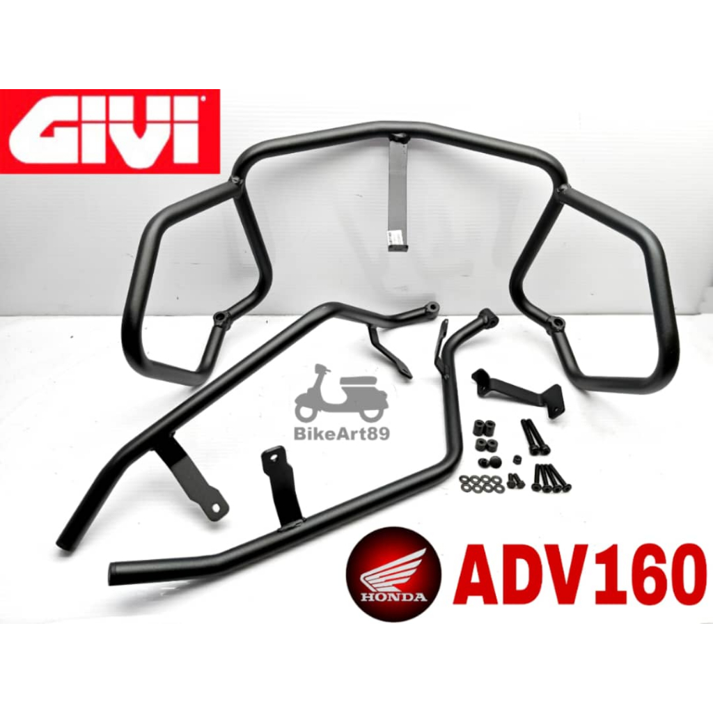 GIVI Honda ADV160 Engine Guard Enjin Protector Slider Scooter ...