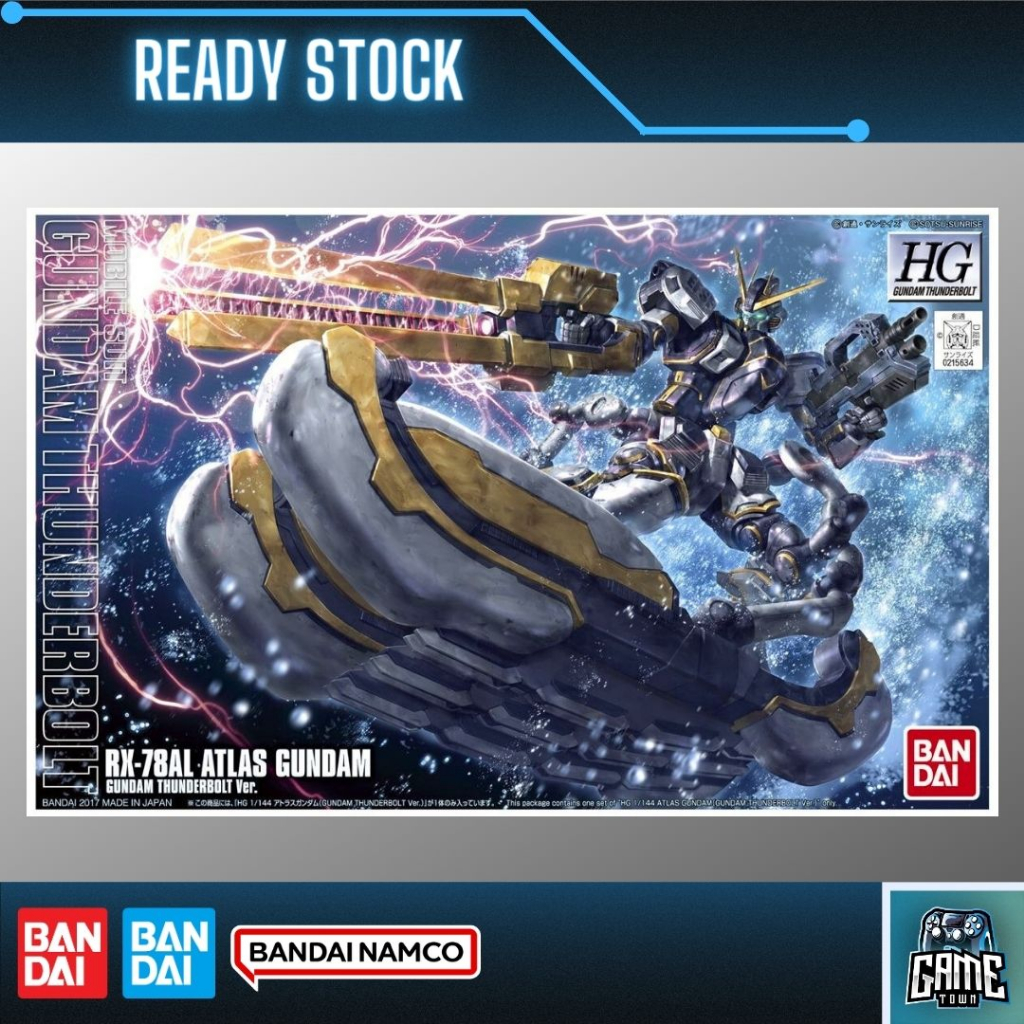 Bandai HG GTB 1/144 RX-78AL Atlas Gundam (Gundam Thunderbolt Ver ...