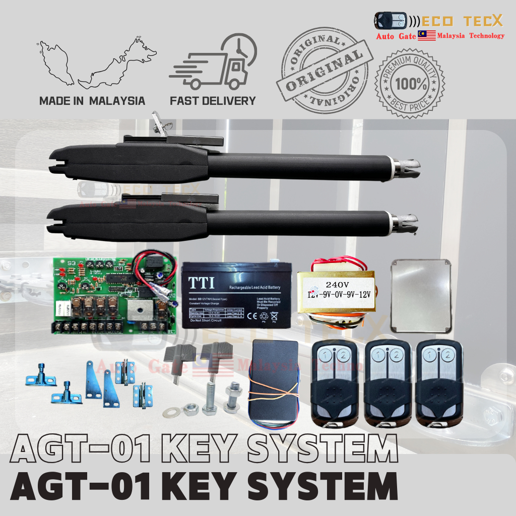 AGT-01 PROMOTION Full Set Auto gate System Heavy Duty | Shopee Malaysia