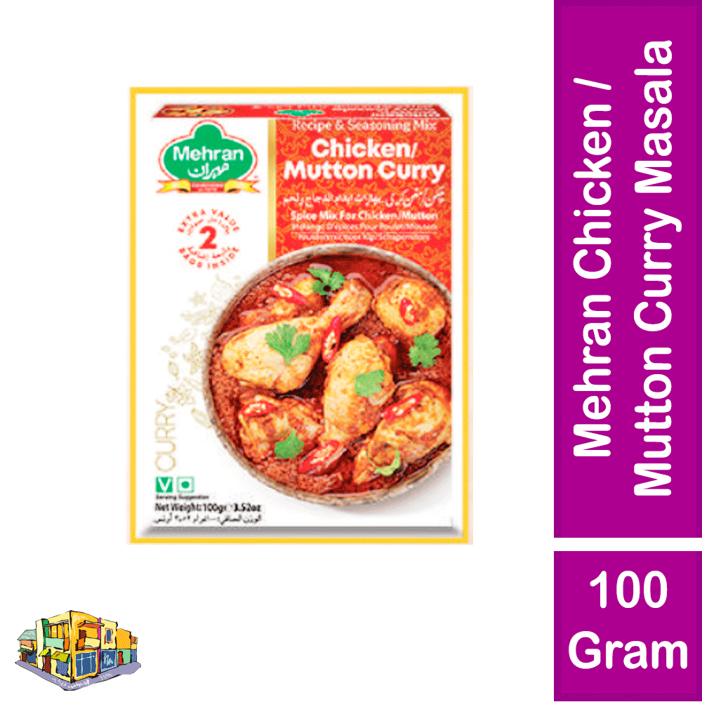 Mehran Chicken/Mutton Curry Masala 100g Pack | Shopee Malaysia