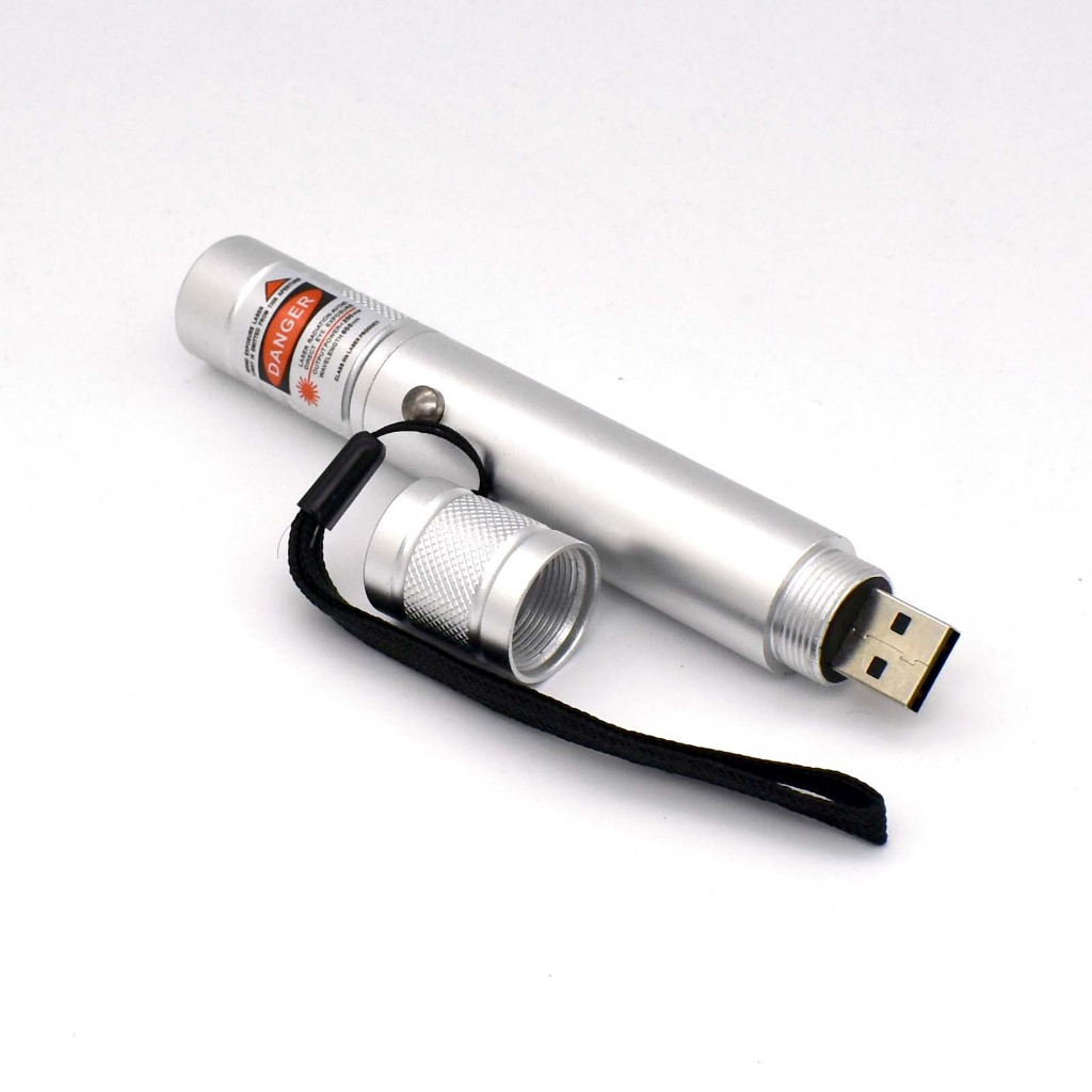 Laser Pointer USB Rechargeable wireless Type A RED GREEN Power | Shopee Malaysia