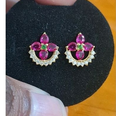 famcy flower oil lamp design mukuthi nosepin | Shopee Malaysia