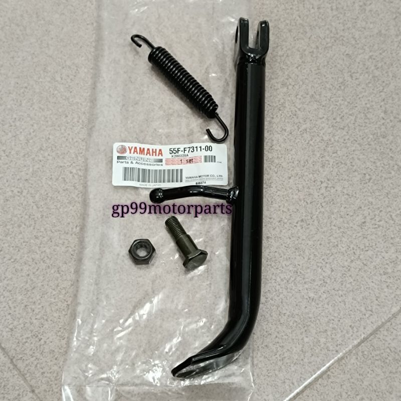 YAMAHA RXZ SIDE STAND WITH SCREW NUT SPRING ORIGINAL THAI YAMAHA ...