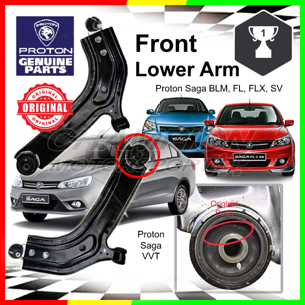 Original Proton Lower Arm Front Saga BLM FL FLX SV New Saga VVT ...