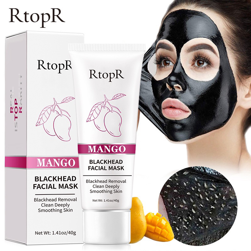RtopR Mango Blackhead Removal Mask Acne Treatment Oil-control Nose Peel ...