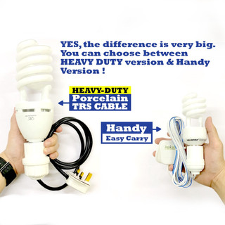 [SIRIM] HEAVY DUTY Light Bulb Holder Set E27 With Wire & 3 Pin Plug ...