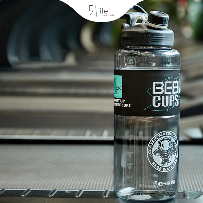 Botol Air Ezlife Water Bottle With Straw Portable Bottle Gym Fitness ...
