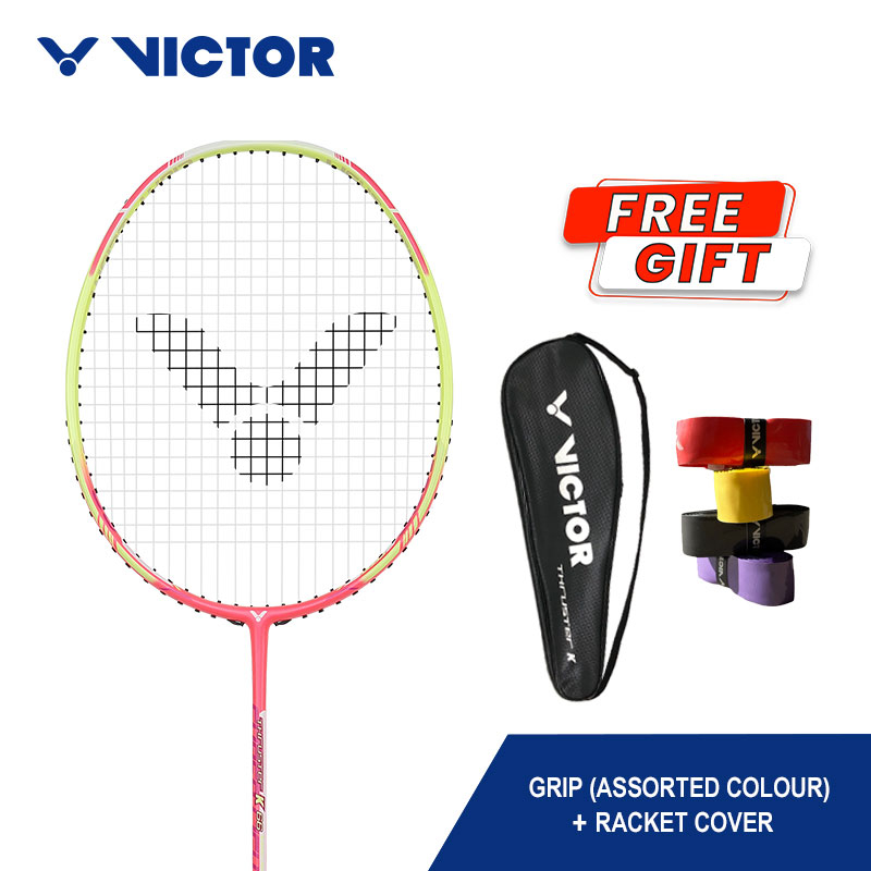 VICTOR Thruster K 66 Badminton Racket TK-66 | Shopee Malaysia