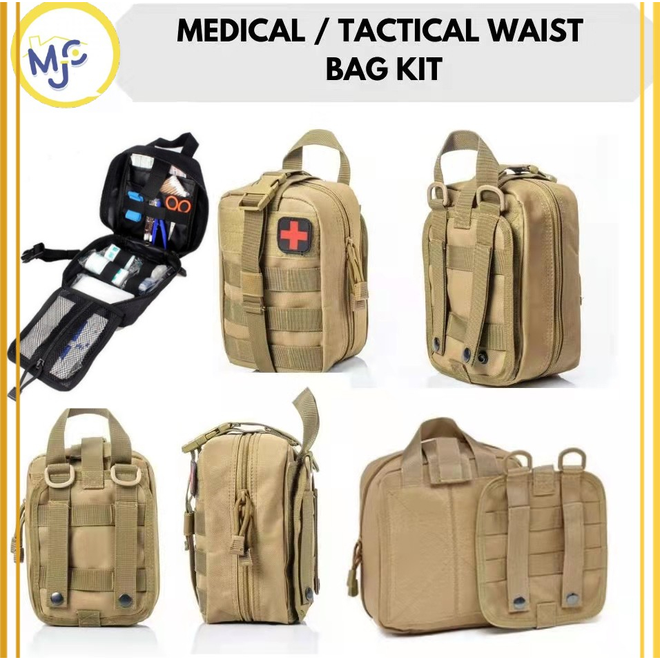 Outdoor MOLLE Medical Pouch First Aid Kit Utility Emergency Survival ...