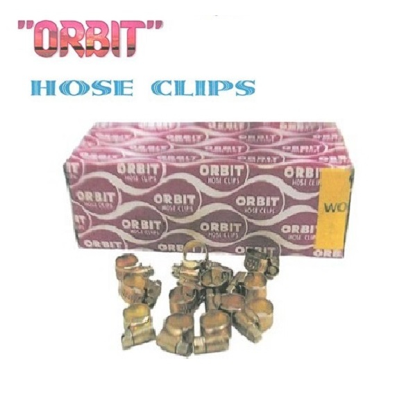[ X 1 PC ] ORBIT Hose Clip Hose Clamp Size 000 - 1X Klip Pengetat Pipe ...