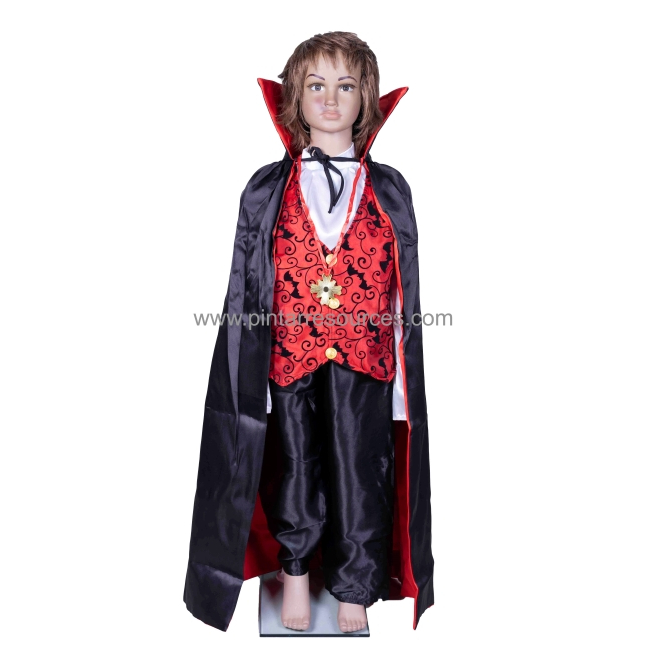 READY STOCK Cosplay Kids Children Vampire Dracula Ghost Zombie Scary ...
