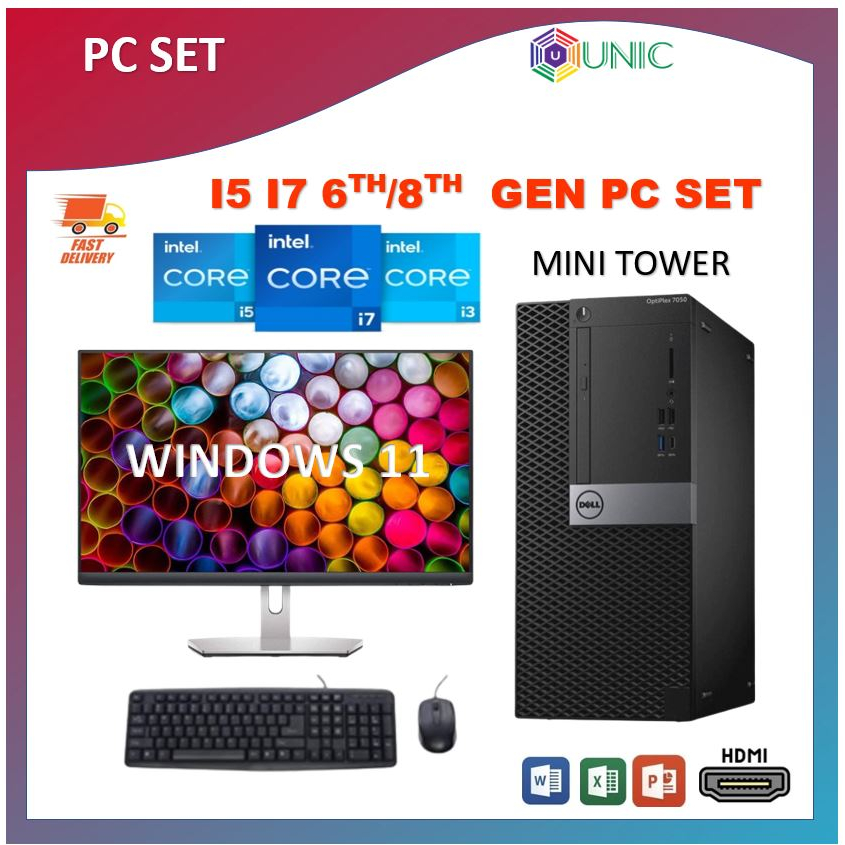 Workstation PC Set / PC Only i3/i5/i7 Xeon Desktop [ Refurbished ...