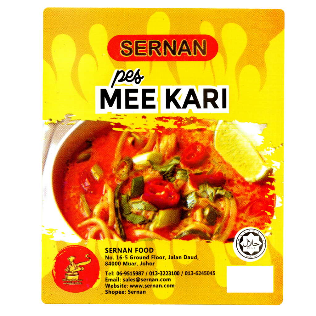 SERNAN Pes Mee Kari 90gm | Shopee Malaysia