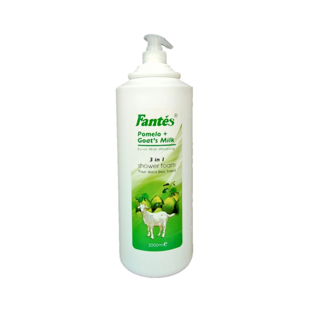 Fantes Shower Foam Goats Milk 1.8L Pomelo | Shopee Malaysia