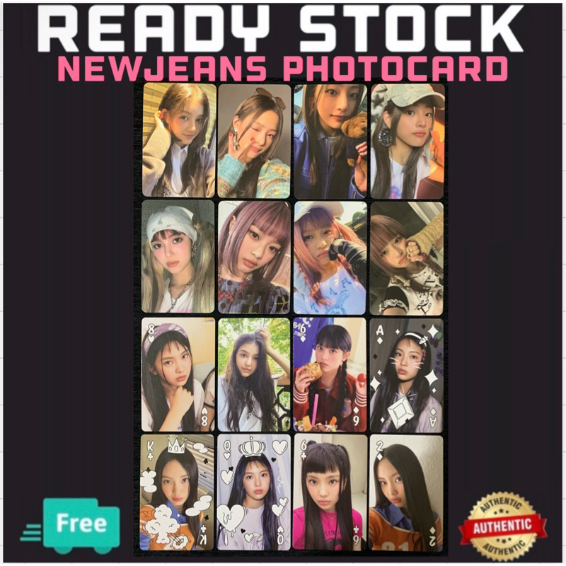 OFFICIAL NEWJEANS PHOTOCARD | Shopee Malaysia