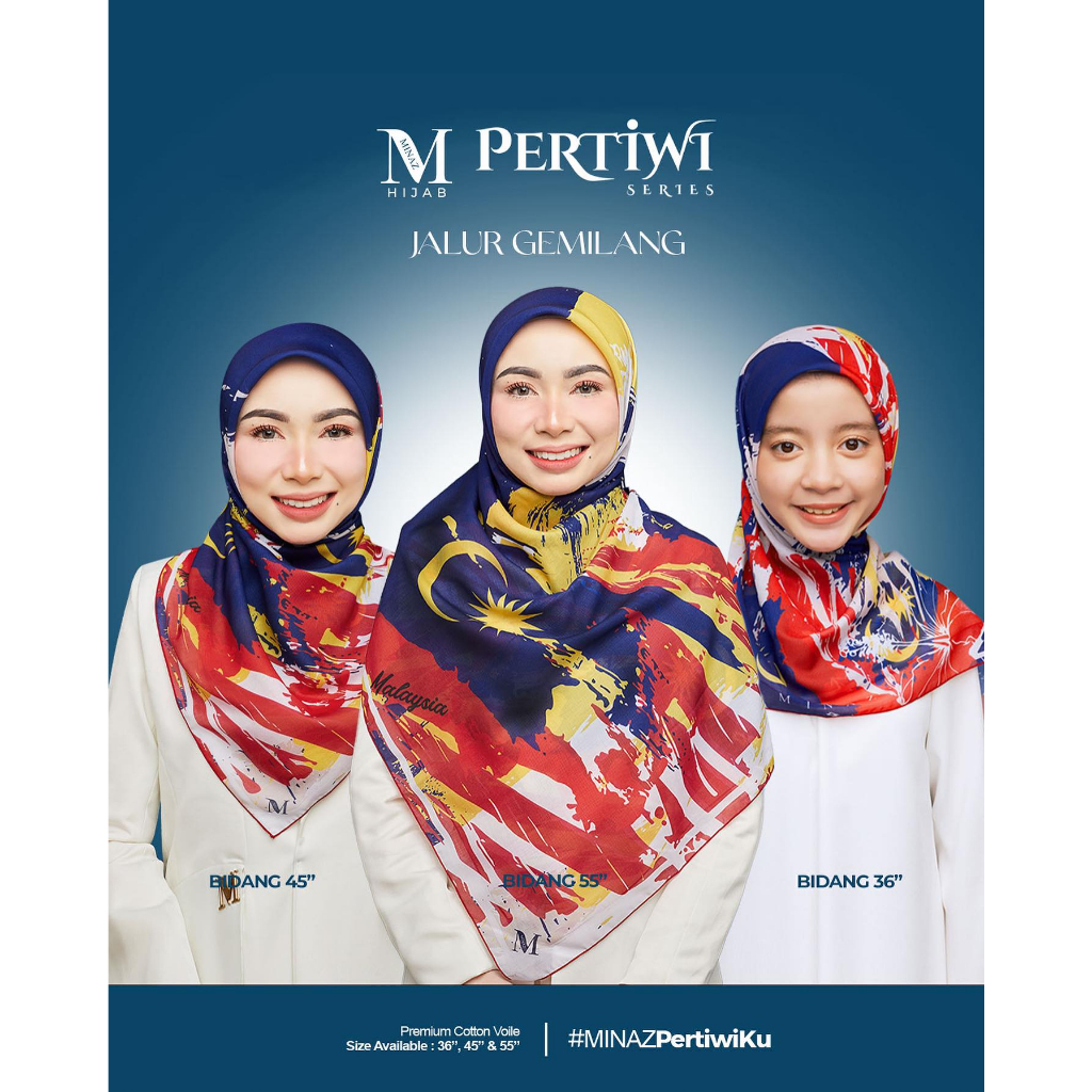Minaz Hijab Bloming Raya Minaz Haramain Series Minaz Merdeka Series ...